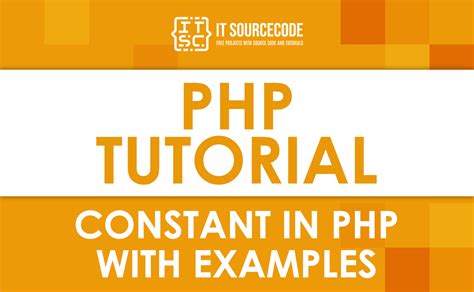 Constants In Php Definition With Examples