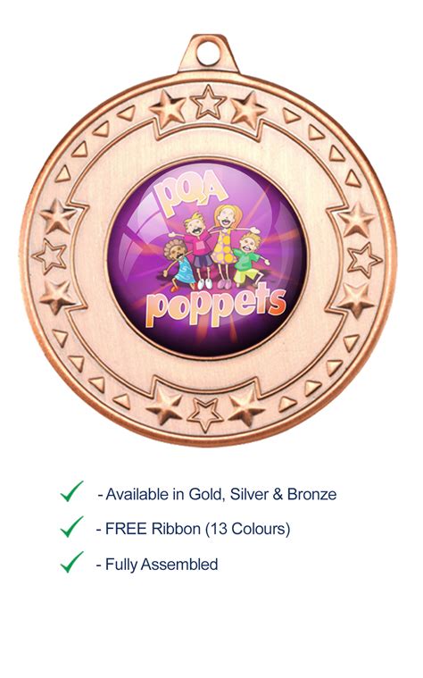 Pqa Poppets Medal M69b Trophyme Pqa Poppets Medal M69b Trophyme