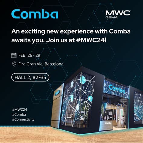 Comba Telecom On Linkedin Mwc24 2f35 Comba Mwc24