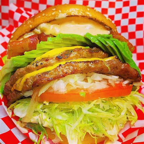 P And G Burgers Menu In Colton California Usa
