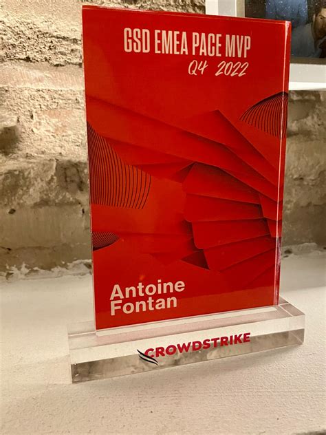 Antoine Fontan On Linkedin The 🏆 Finally Makes Its Path To Me Due To Delivery Issues Im