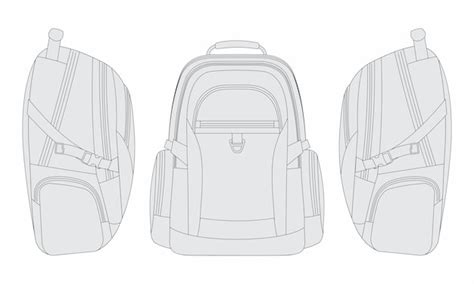 Premium Vector Backpack Vector