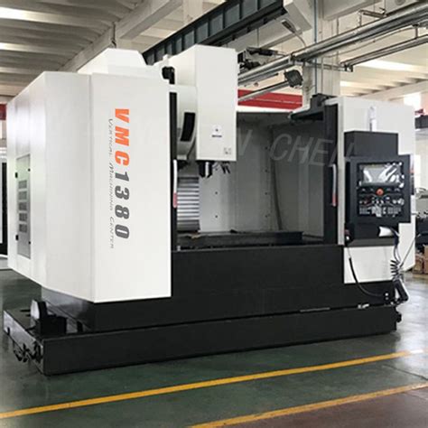 Vmc Vertical Machining Center Four Axis Rail CNC Milling Machine Floor Type Structure