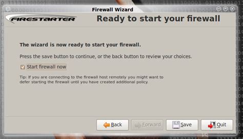 Photos Spotlight Firestarter Firewall For Linux Techrepublic