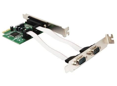 PARALLEL PORT CARD PCIE PX SER LPT Saturn Technologies CC