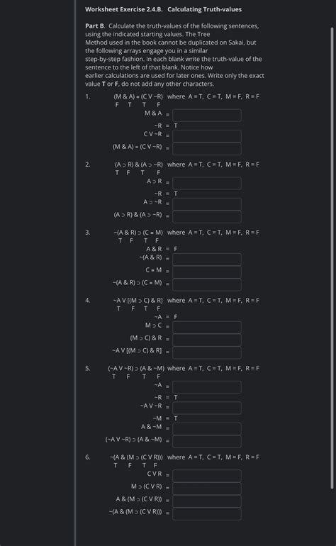 Solved Worksheet Exercise B Calculating Chegg Com