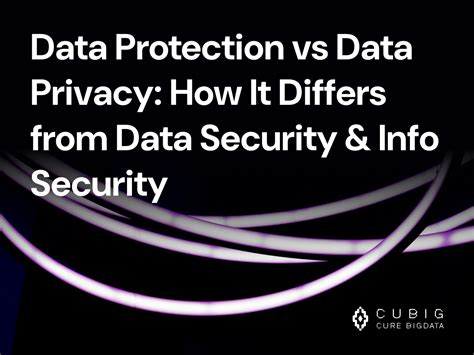 Data Protection Vs Data Privacy How It Differs From Data Security
