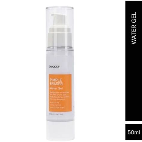 Quickfx Pimple Eraser Water Gel Moisturizer 50ml Beauty And Personal Care Face Face Care On