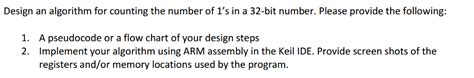 Design An Algorithm For Counting The Number Of S In Chegg