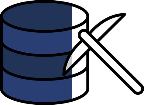 Data Mining Filled Half Cut Icon 42752261 Vector Art At Vecteezy