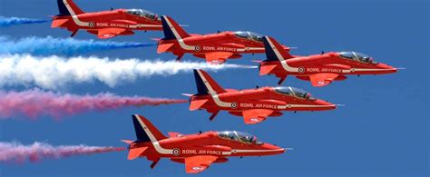 Red Arrows Fly Past Somerset Armed Forces Day Official