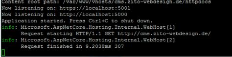 C Plesk Linux ASP NET Core ERR CONNECTION REFUSED Stack Overflow