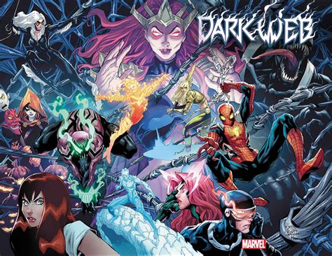 Marvel Previews Massive Dark Web Event