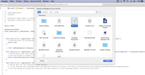 Creating A Gpx File