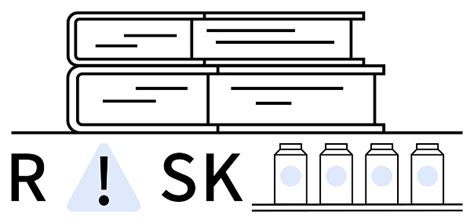 경고 삼각형을 포함한 Risk 단어가 적힌 책과 주의를 상징하는 선반에 있는 병들 Health에 대한 스톡 벡터 아트 및 기타 이미지 Health 개념 개념과 주제