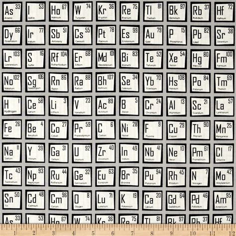 Science Fair Test Tubes Grey Science Fair Printing On Fabric Retro Fabric
