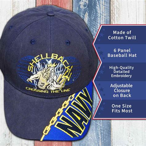 Us Navy Hat Shellback Crossing The Line