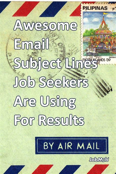 📧 Awesome Email Subject Lines Job Seekers Are Using For Results Email Subject Lines Job