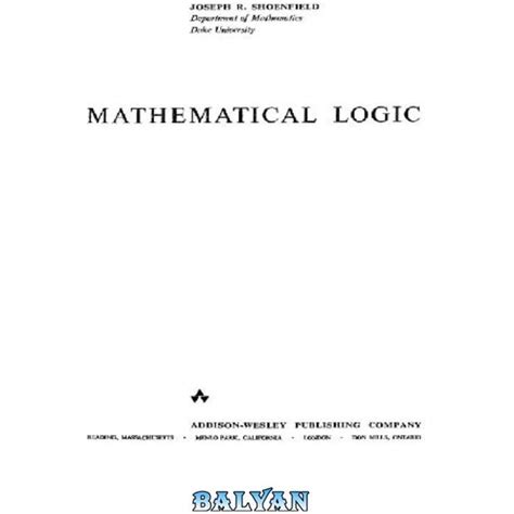 خرید و قیمت دانلود کتاب Mathematical Logic ترب