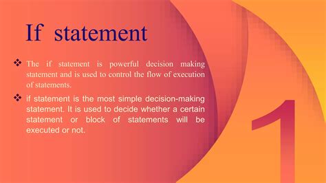 If Statements In C Programming Pptx Programming Languages Computing