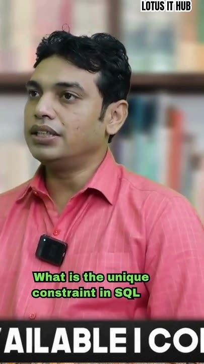 Types Of Constraint In Sql Constraint In Sql Youtube