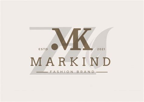 دانلود لوگو M و K رنگ قهوه ای دانلود رایگان فایل لایه باز، Psd، وکتور