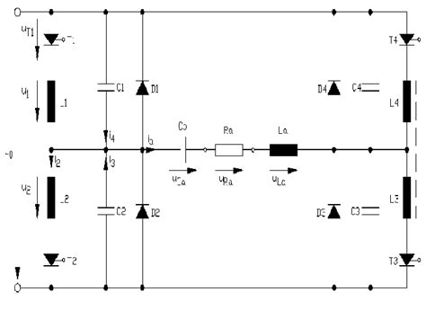 The Hybrid Commutation Inverter And Inductive Load Download Scientific Diagram