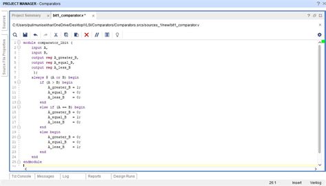 verilog vlsi digitaldesign comparator fpga rtldesign waveform