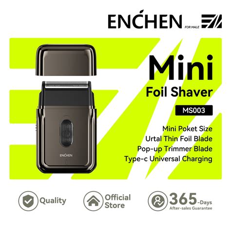 Enchen Portable Mini Shaver Ms003 Compact For Travel Eelectric