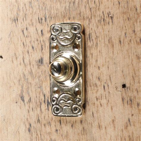 Cast Brass Door Bell Push Button