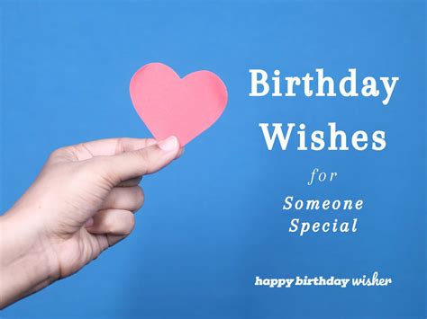 Birthday Wishes For Someone Special