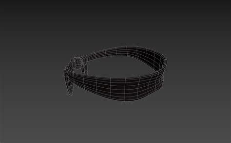 Prop089 Blindfold 3d Model Cgtrader