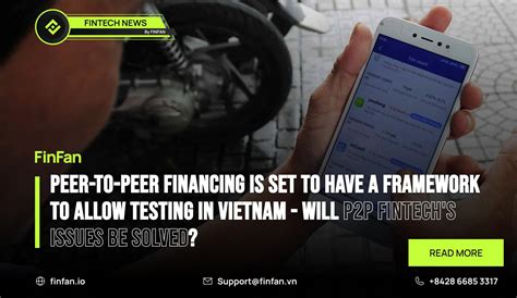 peer to peer financing is set to have a framework to allow testing in