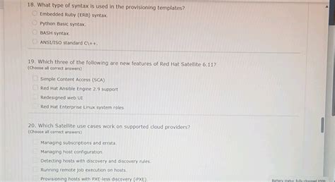 18 what type of syntax is used in the provisioning templates embedded