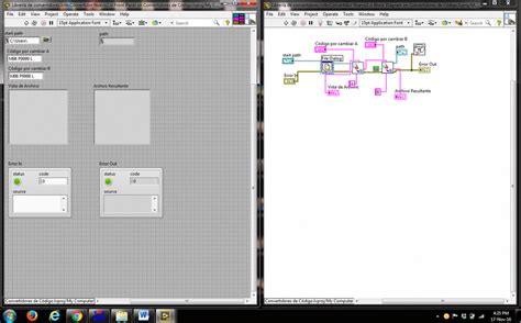 Code Converter Program Developed In Labview Download Scientific Diagram