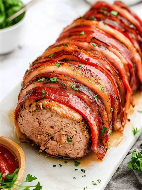 Ultimate Bacon Wrapped Meatloaf Thats Deliciously Irresistible