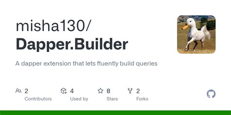 GitHub Misha Dapper Builder A Dapper Extension That Lets Fluently Build Queries