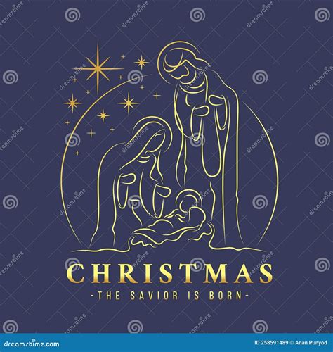 Jesus Manger Drawing At Eva Brown Blog