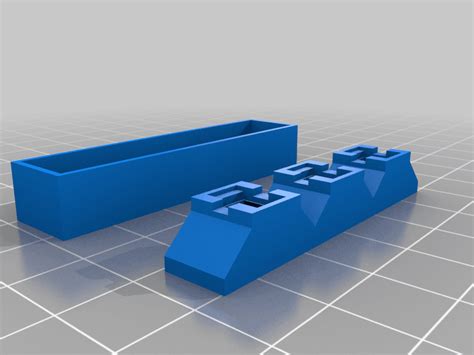 Segmented Display Frame For Led Strips 3d Model By Timidpossum On Thangs