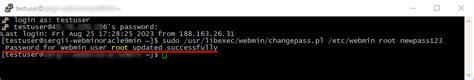 Usage Guidelines Oracle Minimal With Webmin Server Virtual Pulse S R O News