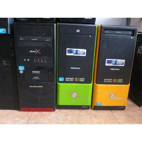 Jual Cpu Monitor Core I Ram Gb Hdd Gb Plus Monitor Inci Shopee Indonesia