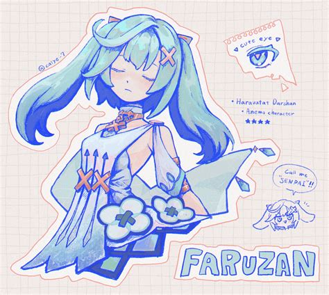 Faruzan Genshin Impact Drawn By Taikan Caiye Danbooru