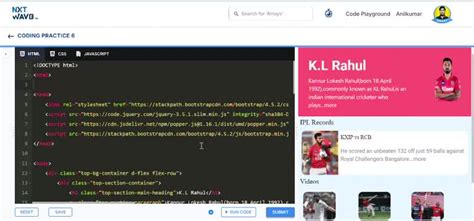 Anilkumar Gadi On Linkedin Webdevelopment Html Css Bootstrap Nxtwaveccbp Codingjourney