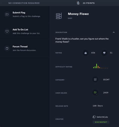 Hackthebox Money Flowz Osint Challenge Mycrypto Blog Hackthebox Money Flowz Osint Challenge Mycrypto Blog