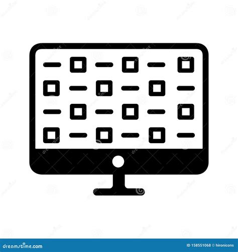 Code Data Hack Hacking Icon Stock Vector Illustration Of Hacking
