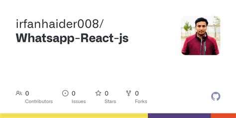 Github Irfanhaider008whatsapp React Js