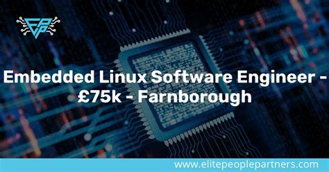 embedded linux software engineer £75k farnborough nick bray
