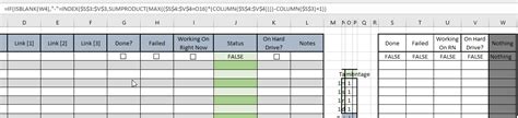 Excel Return Value To A Text If All Cells Are Set To False Using