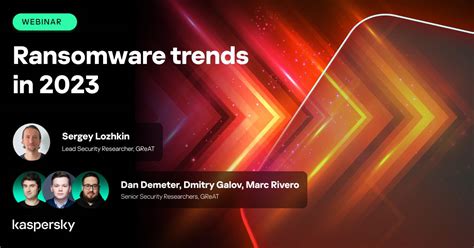 Kaspersky On Linkedin Cybersecurity Ransomware Malware Webinar