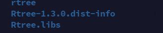 Rtree Installation In Python Can T Be Imported Stack Overflow